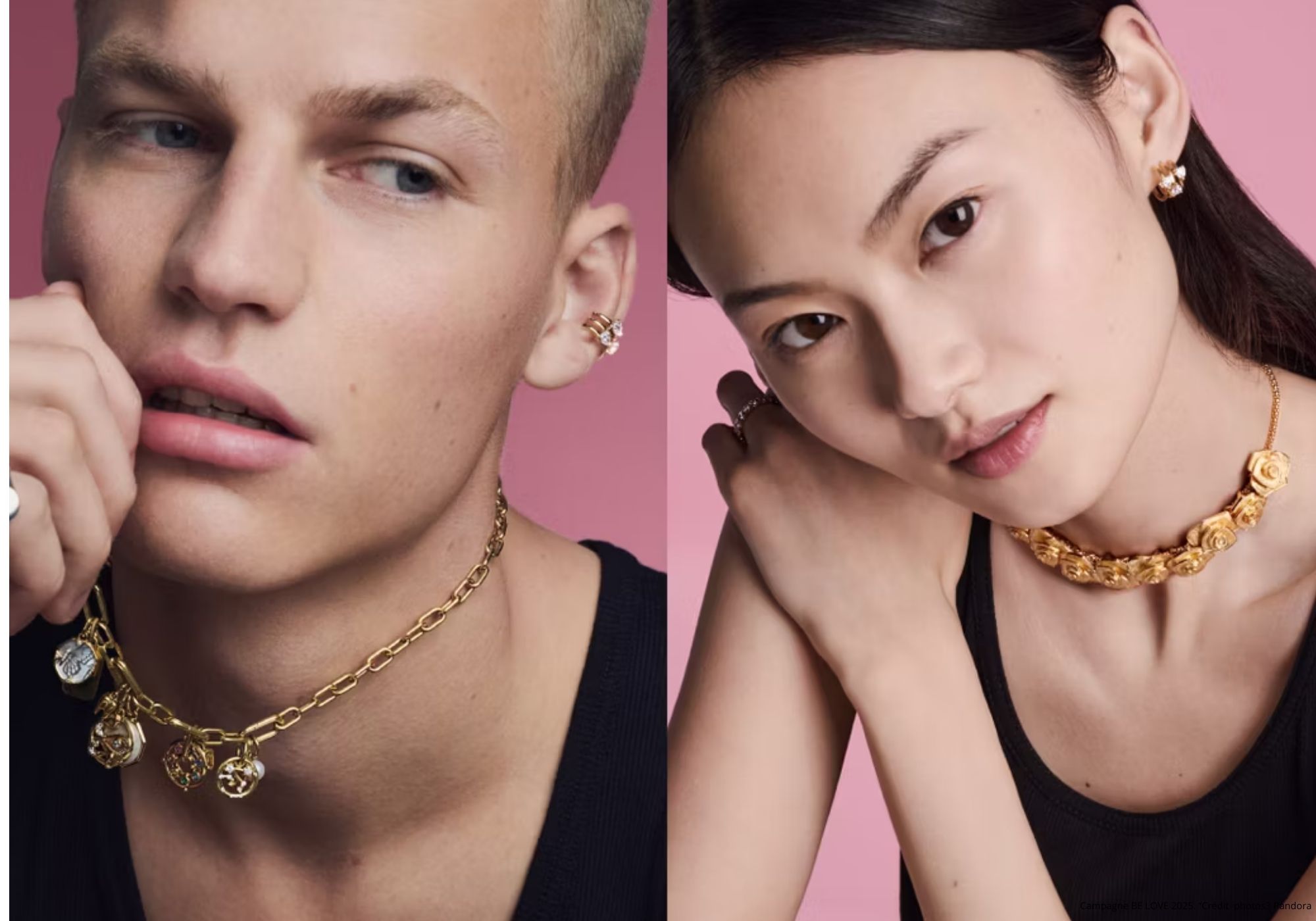 Pandora Be Love 2025 : Winona Ryder et Iman en campagne